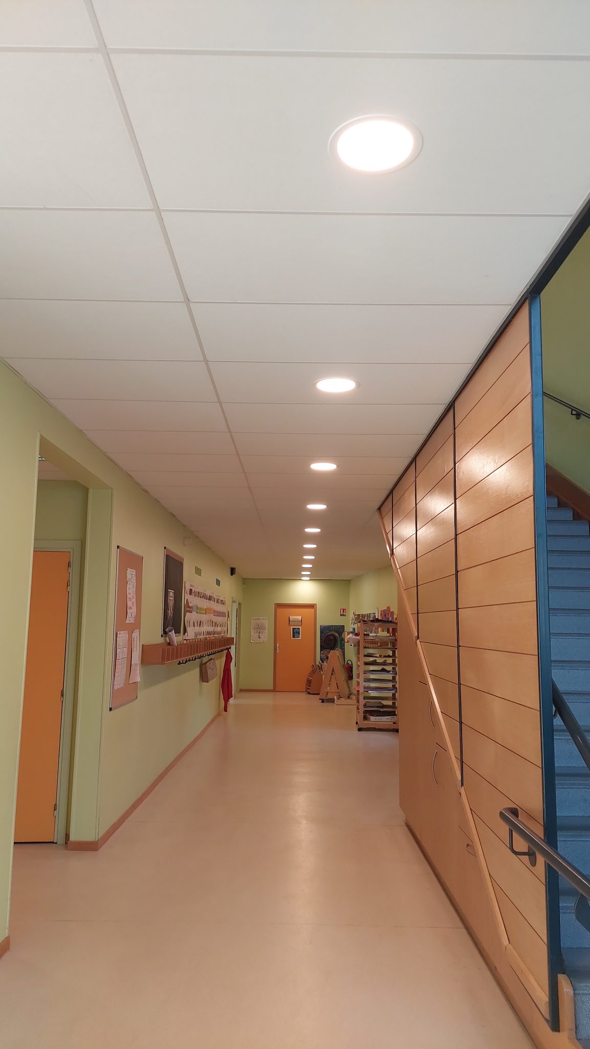 L'école primaire de Wittisheim passe à l'éclairage LED - XB Luminaire